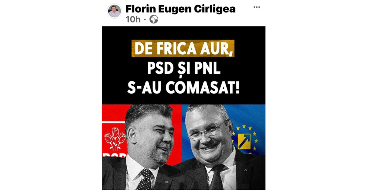 Nu știm cum e în alte părți, dar la Brăila, nici PSD și nici PNL nu se tem de AUR, cât timp AUR ...